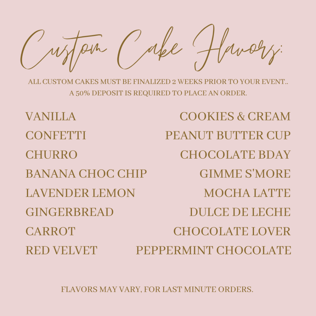 Pre-Designed Cakes – Dangling Carrot Confections